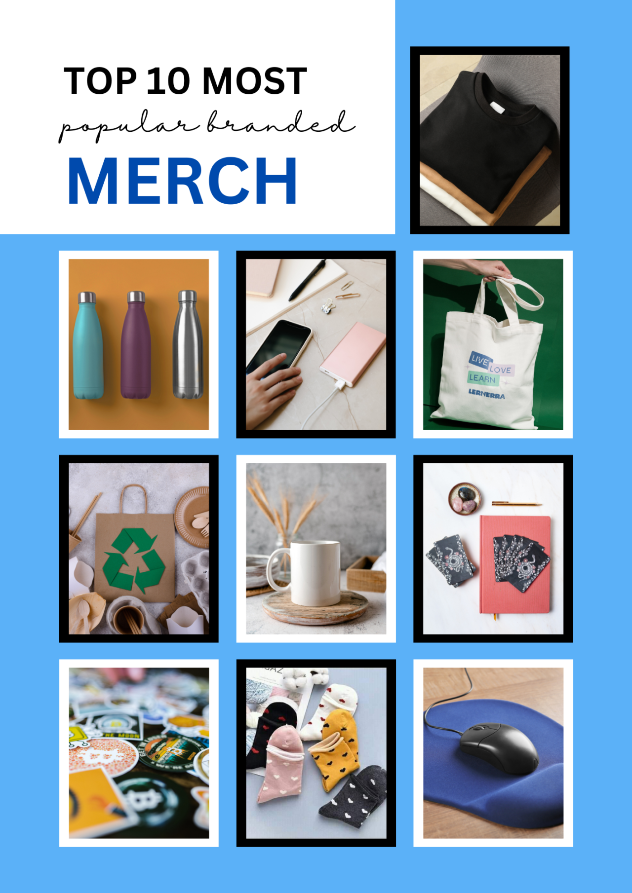 Top 10 Most Popular Branded Merchandise Items That Boost Engagement ...